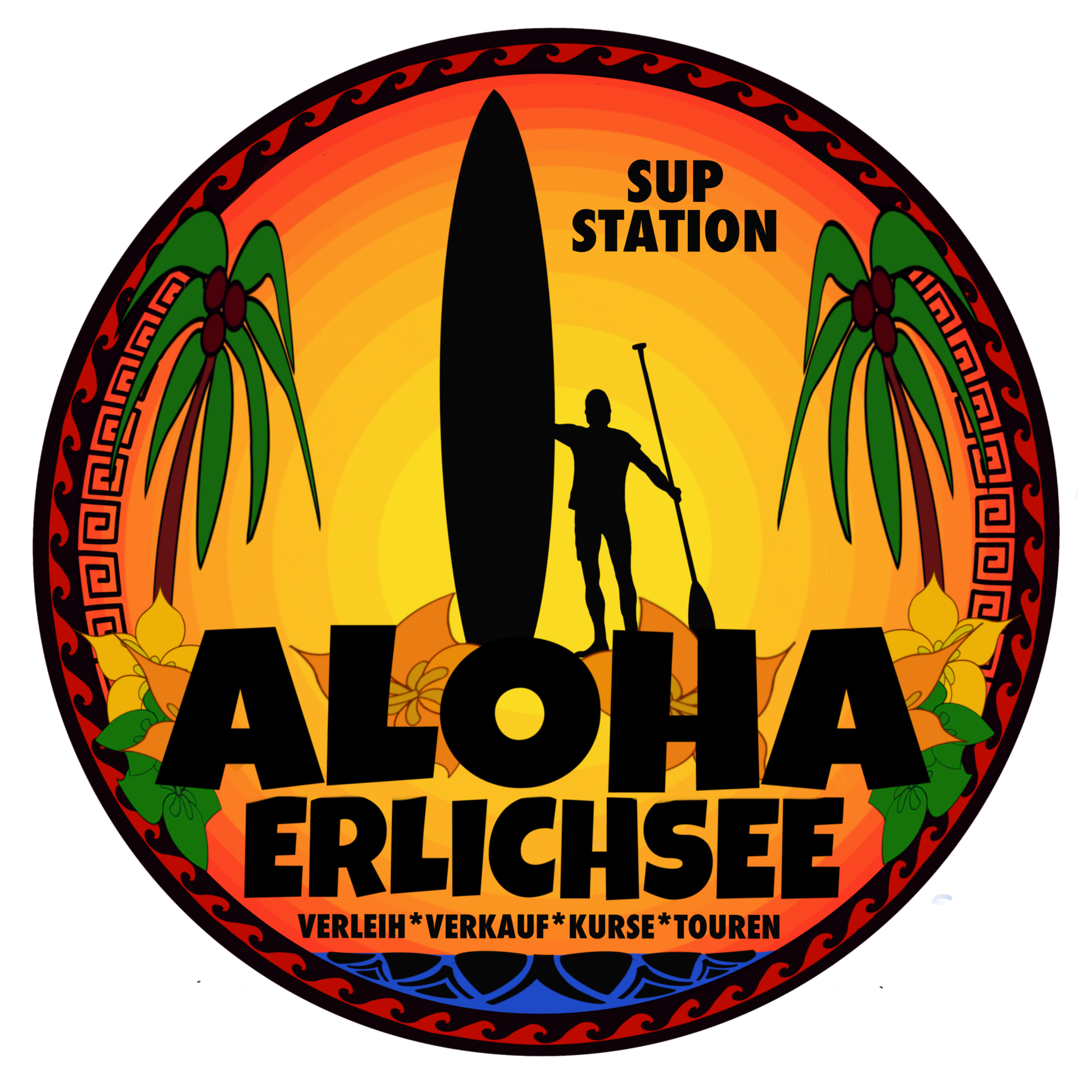 Tiki Bar & SUP Station – Freizeit Camping Erlichsee